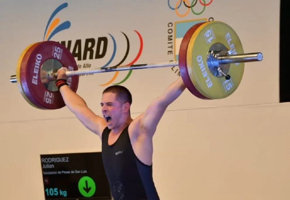 Julián Rodríguez brilló en el Nacional de Pesas y se quedó con triple ...